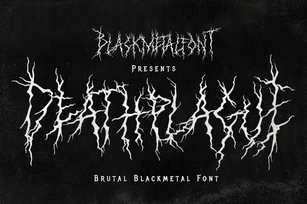 Black Death Calligraphy