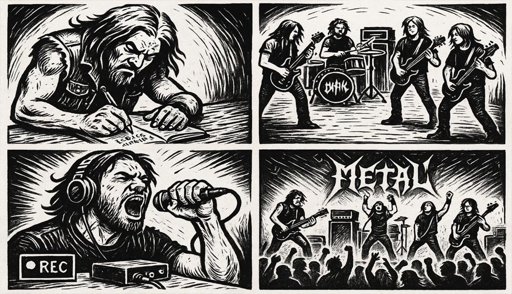How to Start a Metal Band from Scratch – Recruit, Write, Record ...