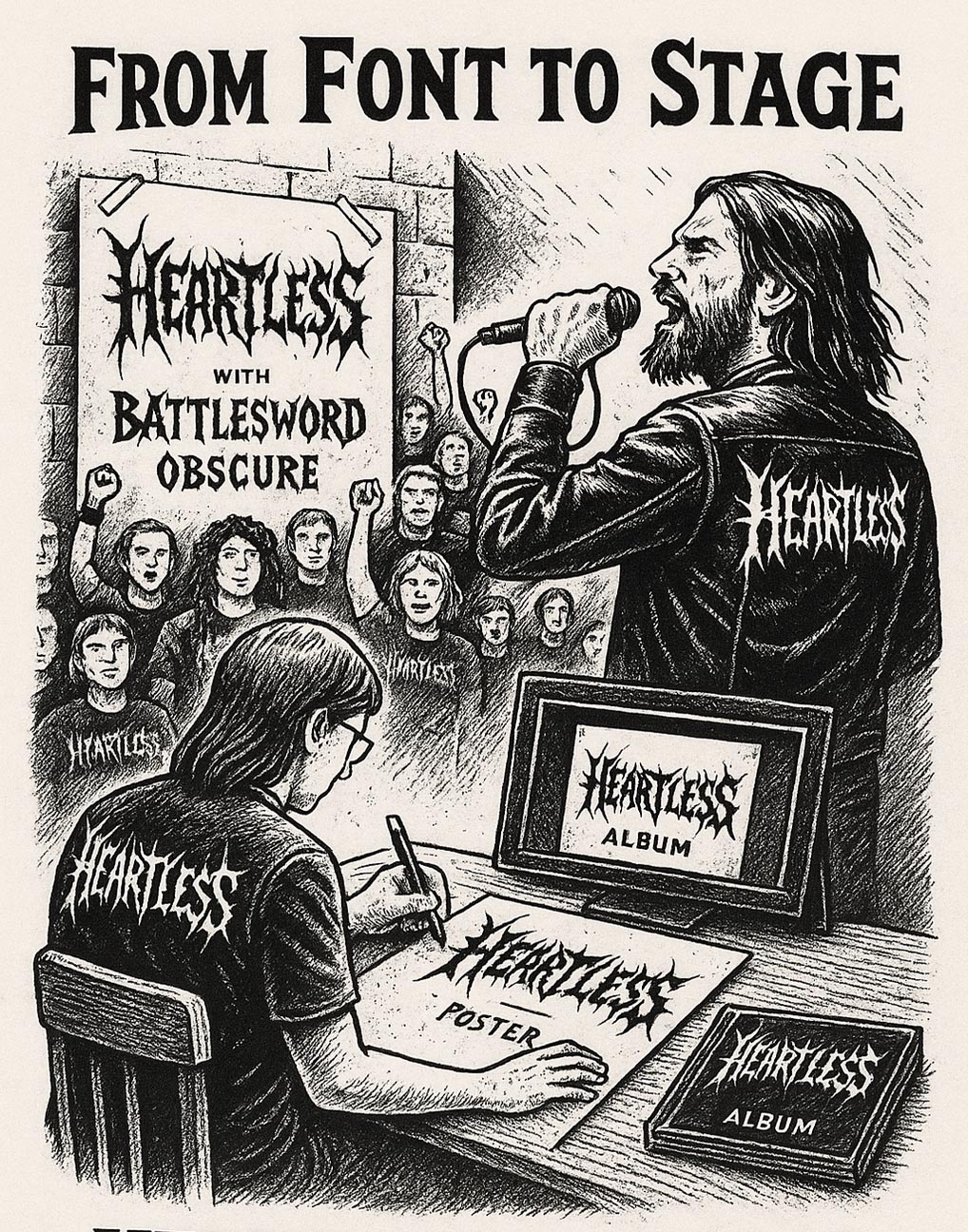 From Obscure to Iconic: How to Get Your Metal Fonts Noticed by Big ...